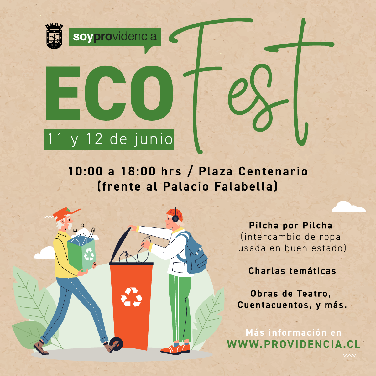 Este 11 y 12 de junio nos vemos en ECOFEST – weltunvidasustentable